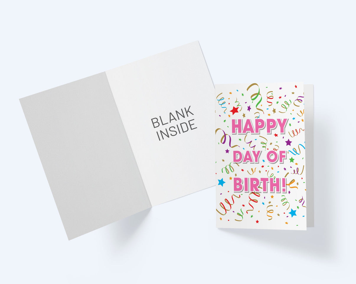 Happy Day of Birth Greeting Card- Birthday Card For Kids – CardCraft